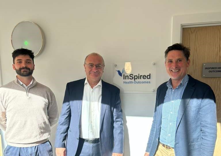 Witney MP officially opens InSpired Health Outcomes new office